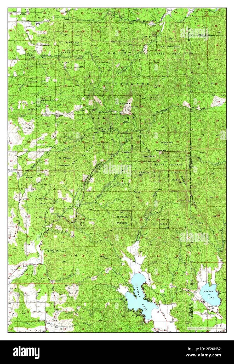 Vintage karte von spokane -Fotos und -Bildmaterial in hoher Auflösung ...