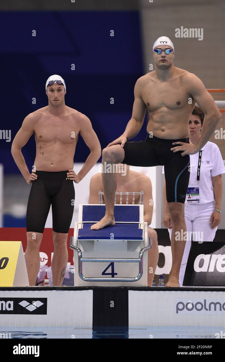 William Meynard, Clement Mignon, Fabien Gilot und Florent Manaudou für ...
