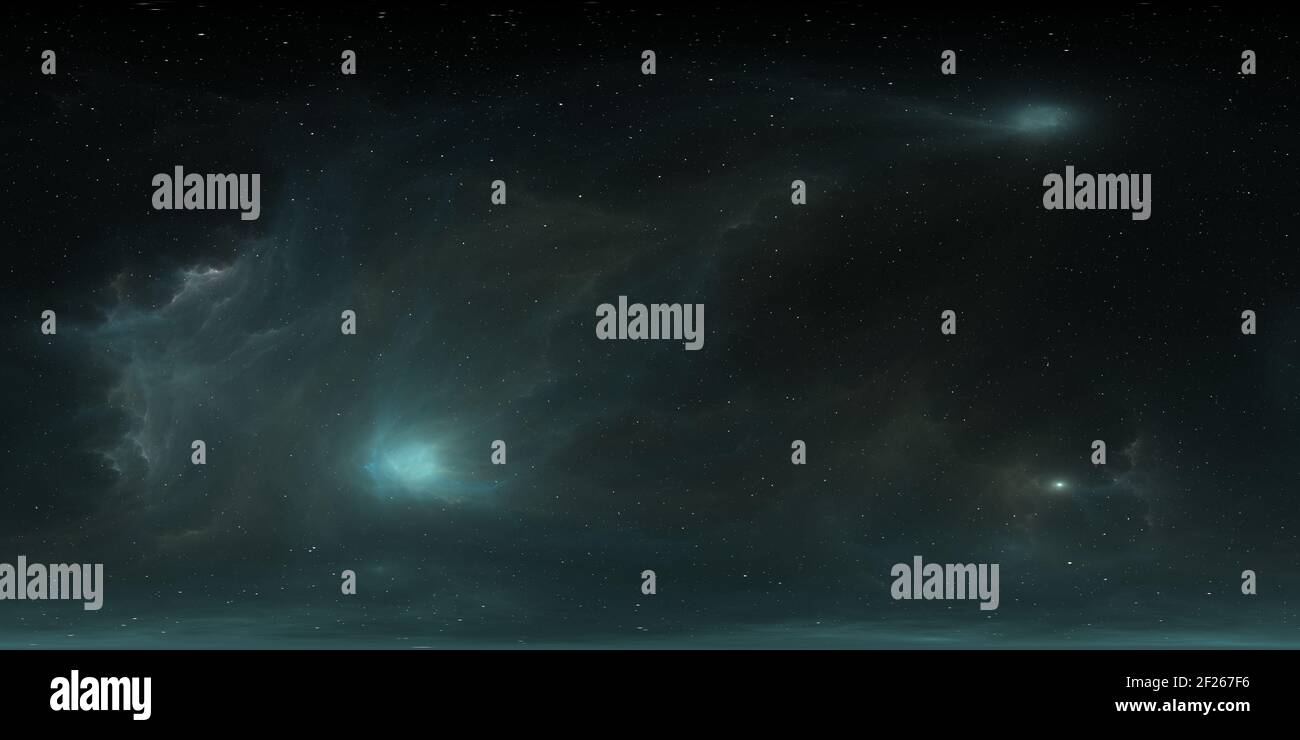 360 Grad HDRI Raum Hintergrund und Nebel. Umgebung 360 HDRI-Karte ...