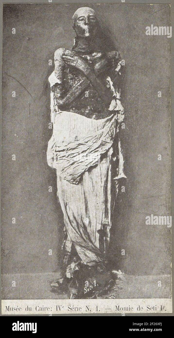 Seti i mummy -Fotos und -Bildmaterial in hoher Auflösung – Alamy