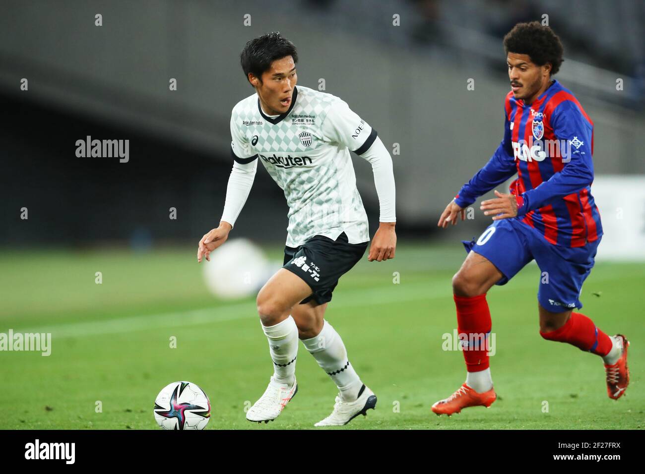 Ajinomoto Stadium, Tokio, Japan. März 2021, 10th. (L bis R) Tetsushi ...