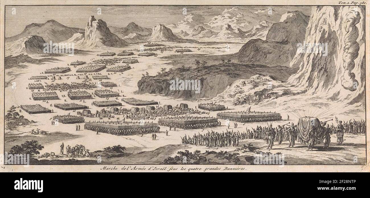 Tabernakel marche de larmee disrael sous les quatre grandes -Fotos und ...