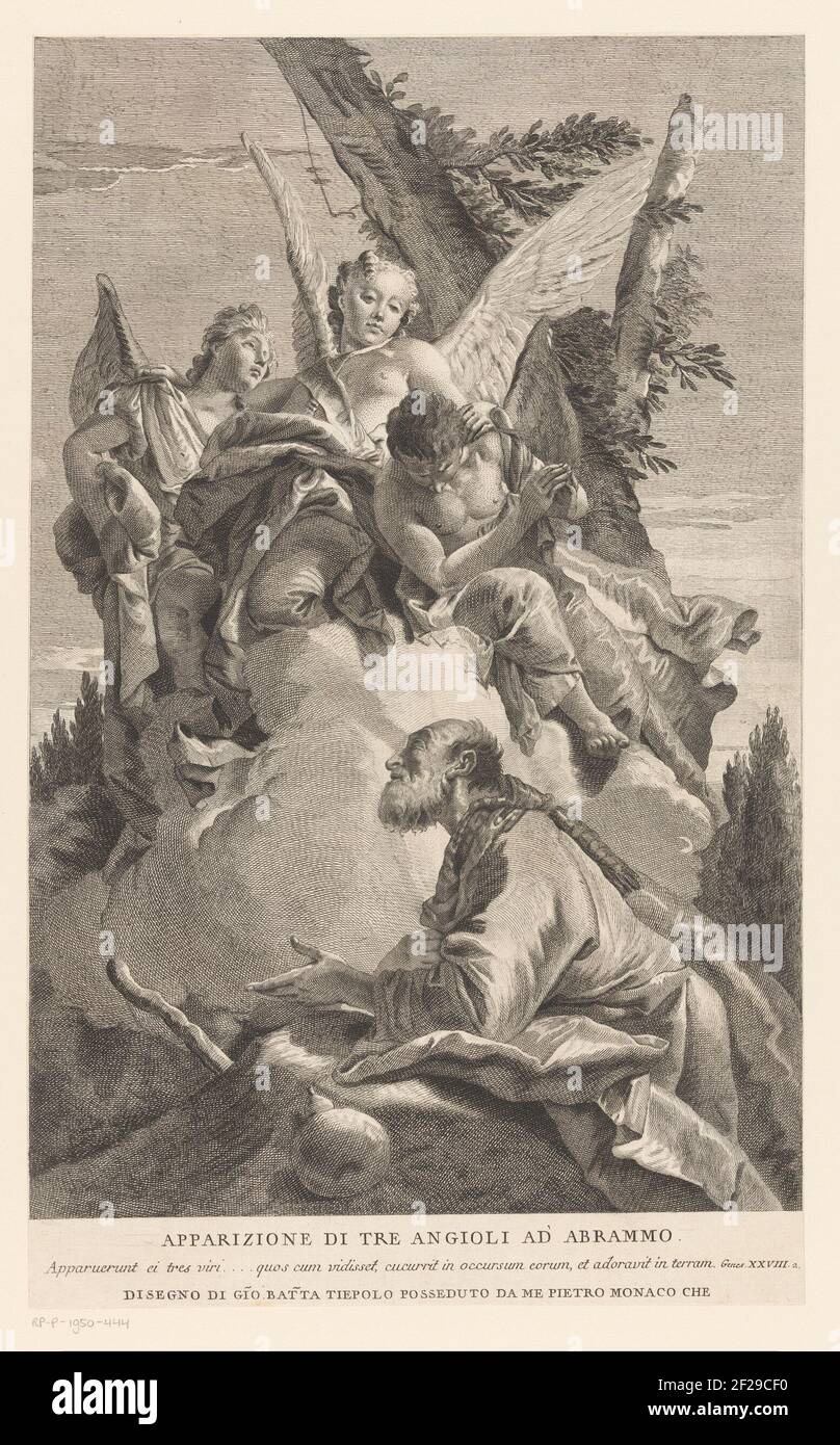 Drei engel apparizione di tre angioli ad abrammo -Fotos und ...