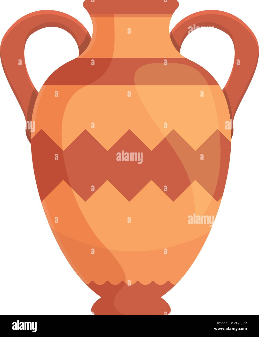 Amphora griechische Ikone. Cartoon von Amphora griechischen Vektor ...