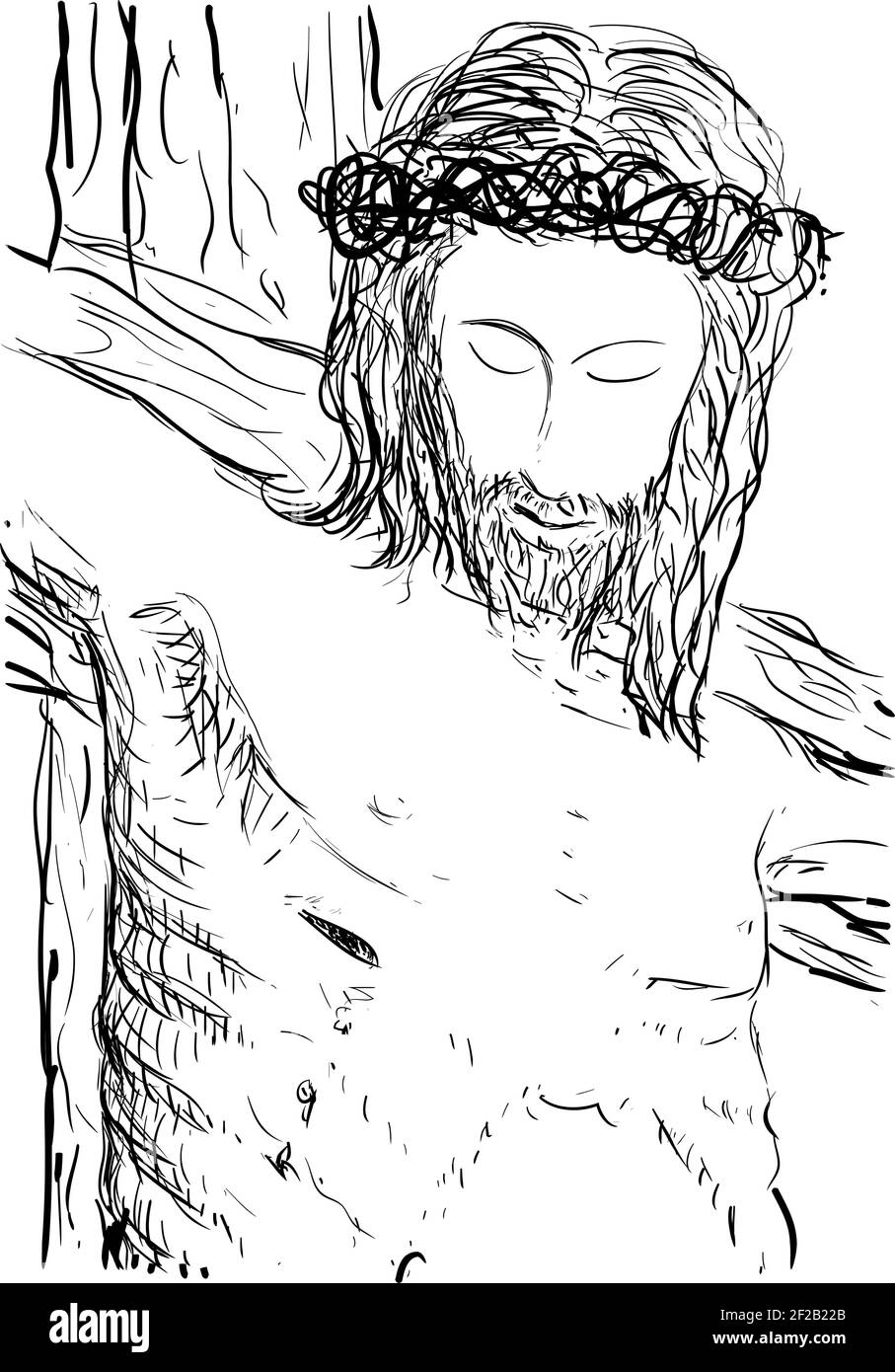 Jesus christ crucified painting -Fotos und -Bildmaterial in hoher Auflösung - Seite 4 - Alamy