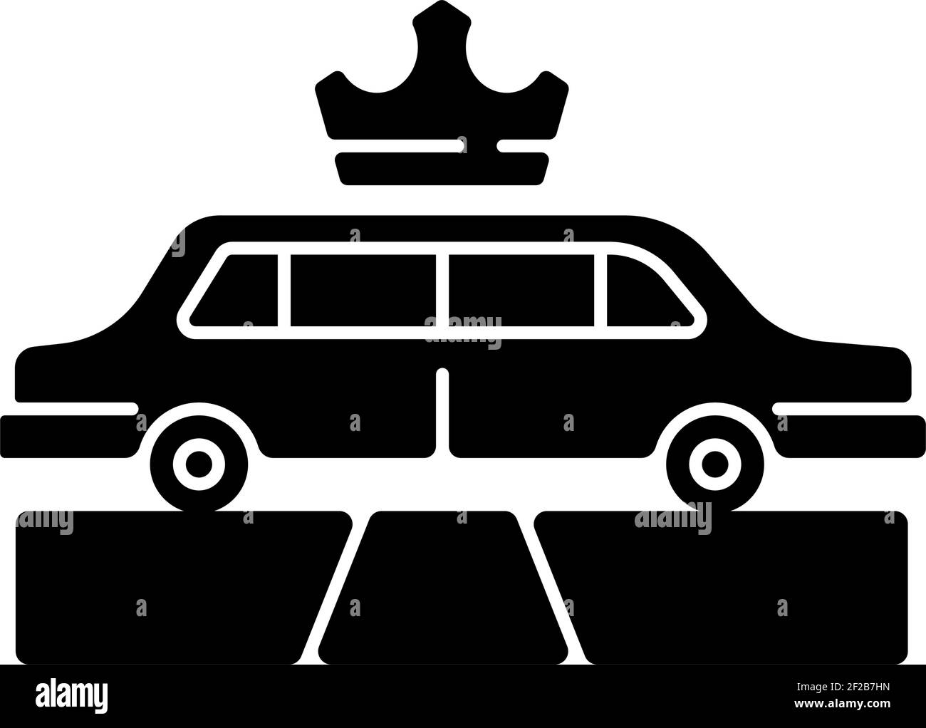Schwarze limousine Stock-Vektorgrafiken kaufen - Alamy