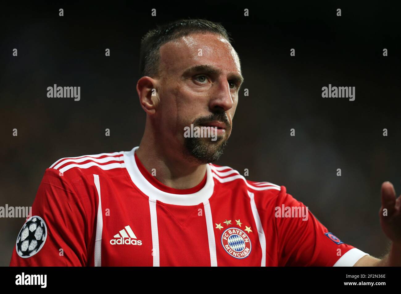 FRANCK RIBERY von Bayern München während der UEFA Champions League ...