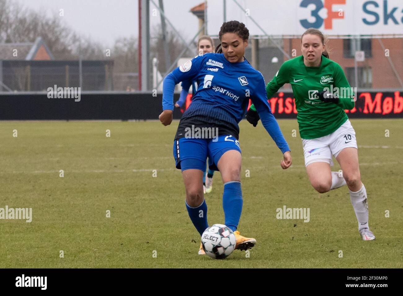 Hjorring, Dänemark. März 2021, 13th. Isabella Obaze (#22 FB Koge) im ...