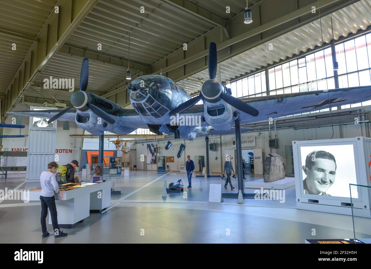 Heinkel HE 111, Ausstellung, Hangar 3, Militärhistorisches Museum ...