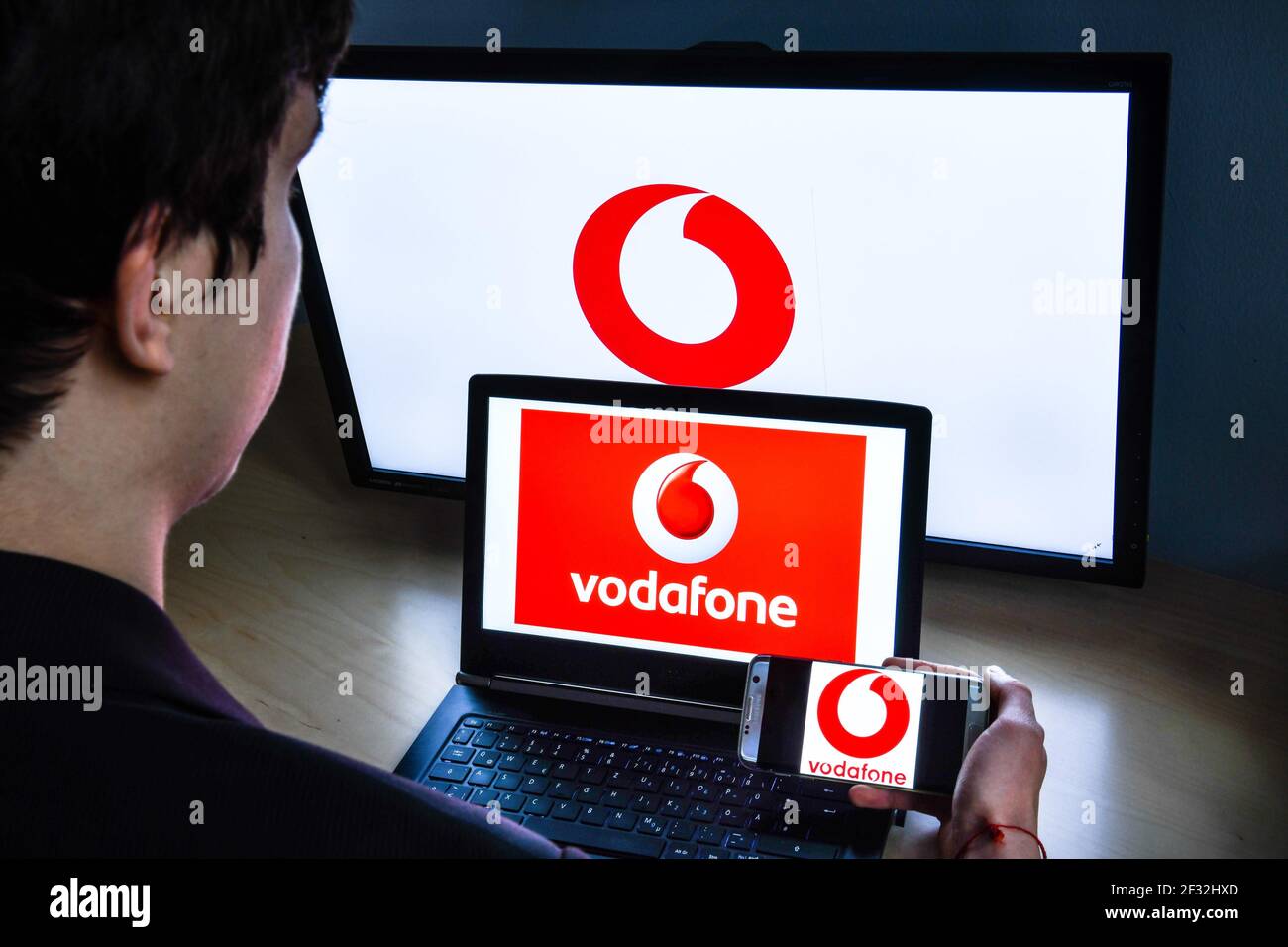 Vodafone marke -Fotos und -Bildmaterial in hoher Auflösung – Alamy