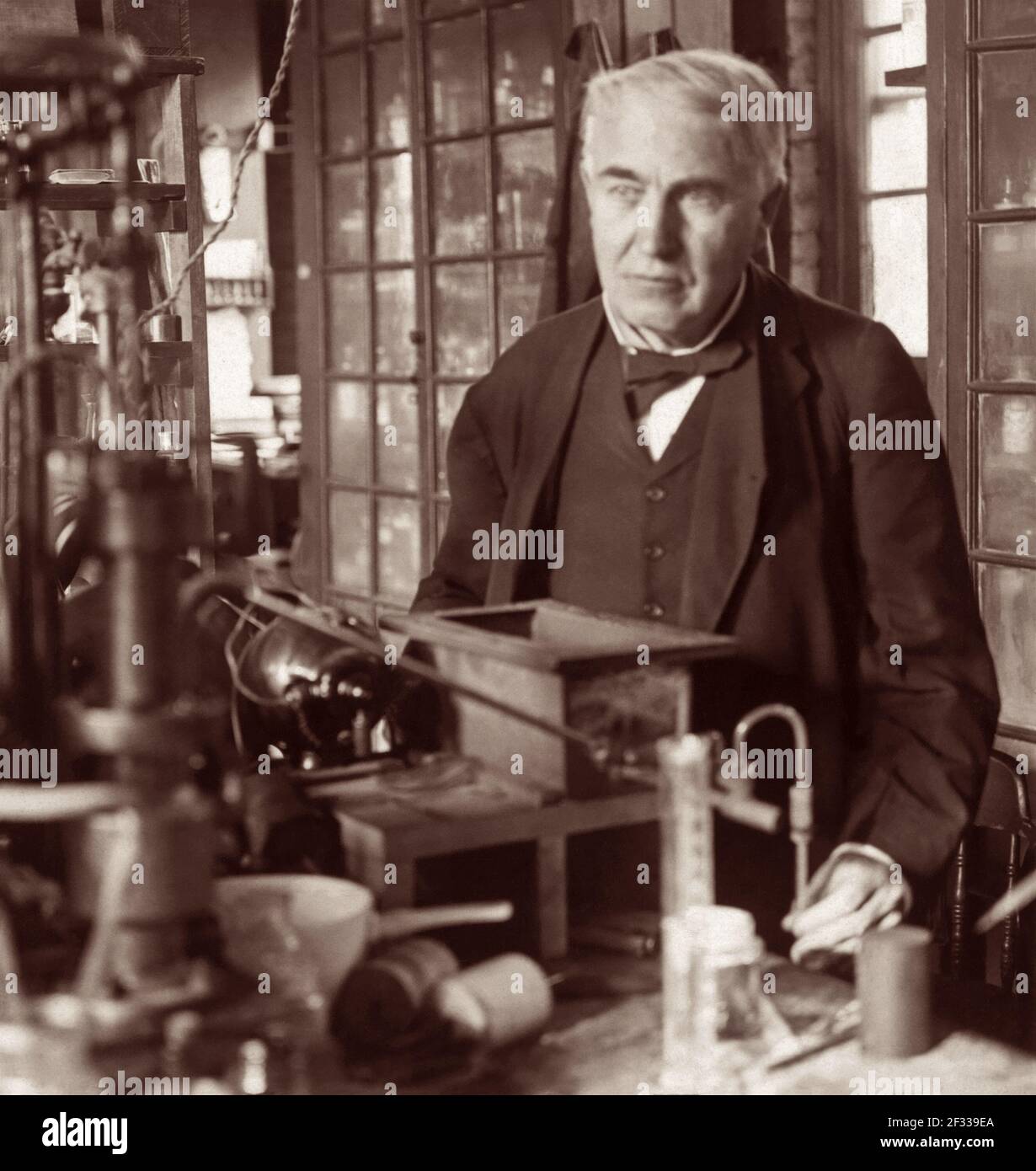 Thomas Alva Edison Dc Stockfotos und -bilder Kaufen - Alamy
