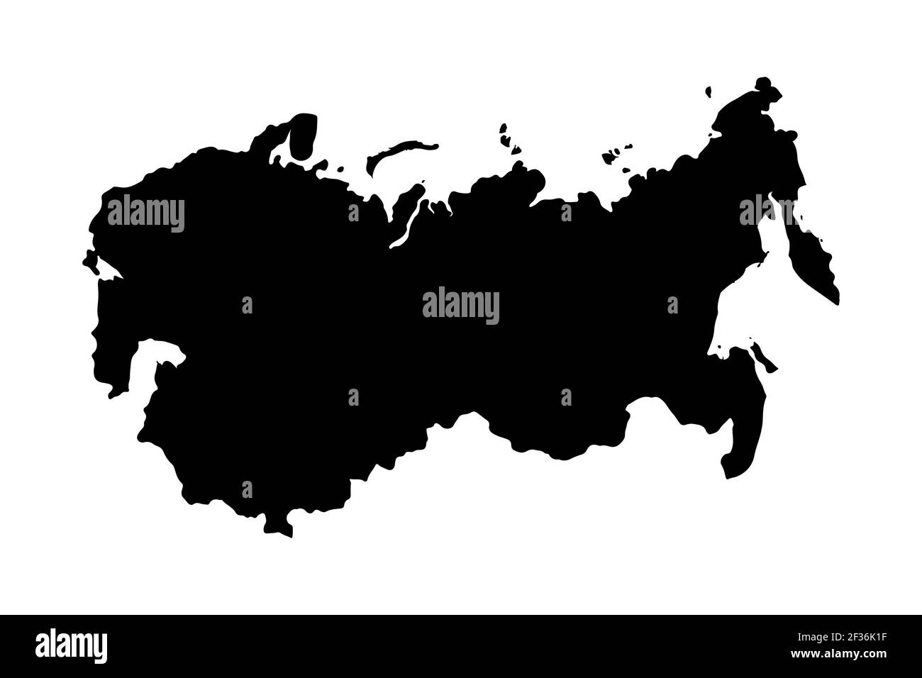 Karte der sowjetunion politisch udssr Schwarzweiß-Stockfotos und ...