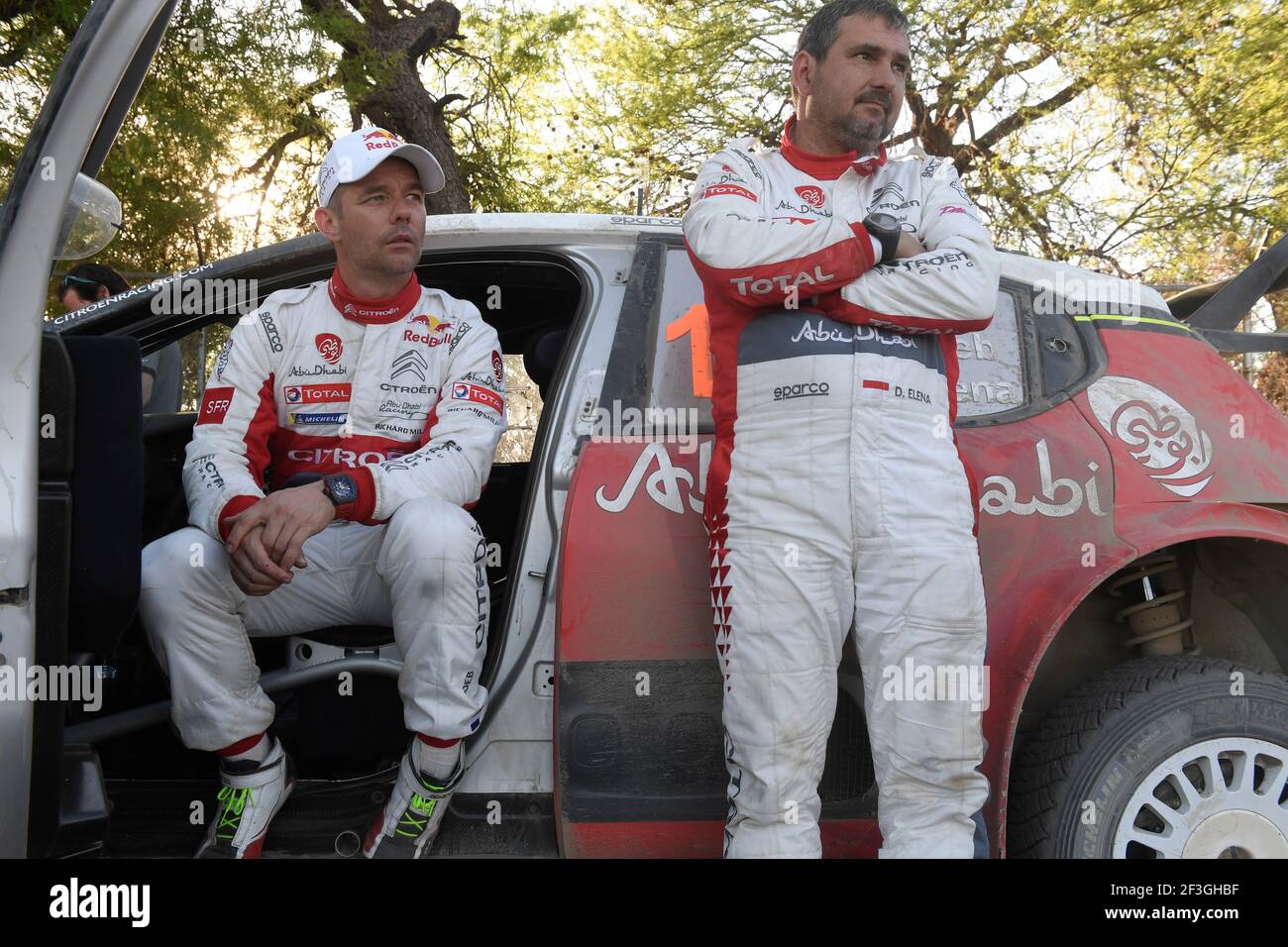 LOEB Sebastien (FRA), CITROEN C3 WRC, CITROEN TOTAL ABU DHABI WRT ...