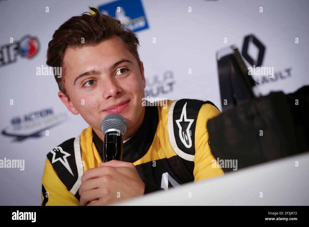 FEWTRELL Max (gbr), FR 2,0 Eurocup Renault Team R-Ace GP, Portrait ...