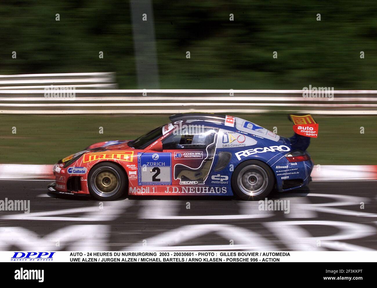 AUTO - 24 HEURES DU NURBURGRING 2003 - 20030601 - FOTO : GILLES BOUVIER ...