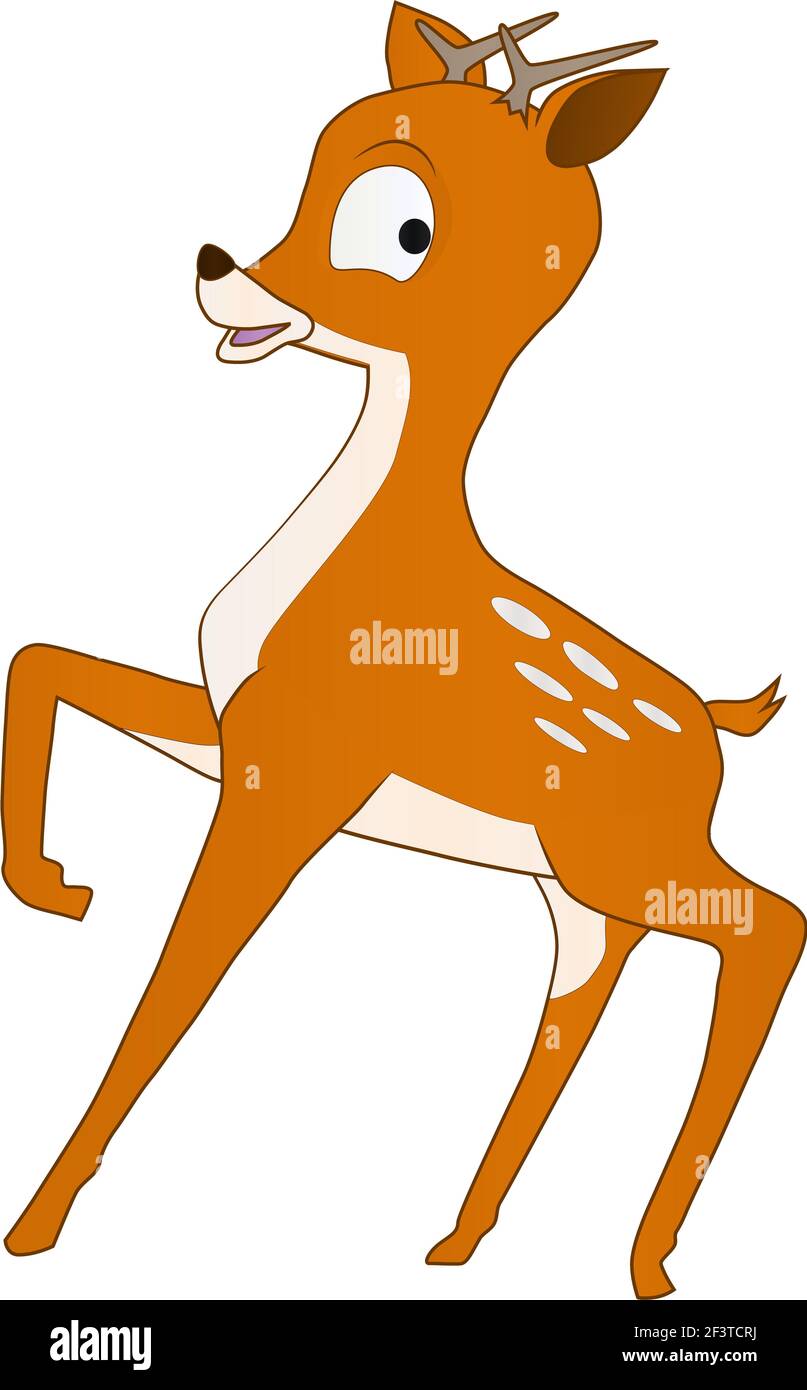 Cartoon illustration funny comic spotted -Fotos und -Bildmaterial in ...