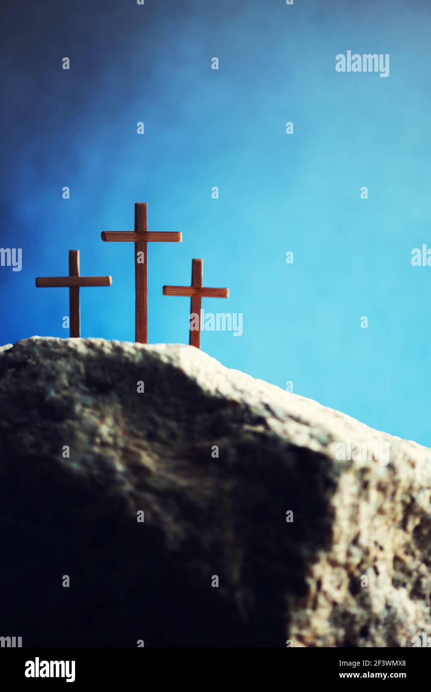 Jesus Silhouette Stockfotos und -bilder Kaufen - Alamy