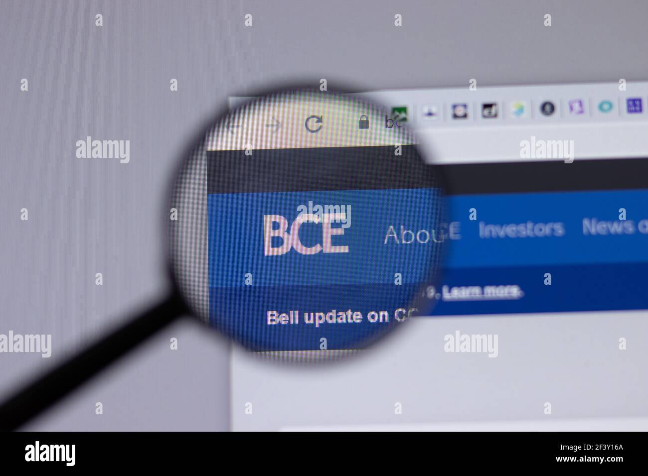 Bce website -Fotos und -Bildmaterial in hoher Auflösung – Alamy