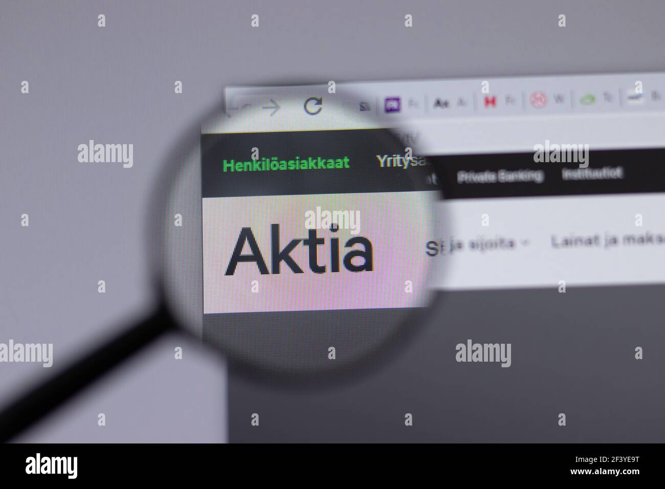 Aktia bank logo -Fotos und -Bildmaterial in hoher Auflösung – Alamy