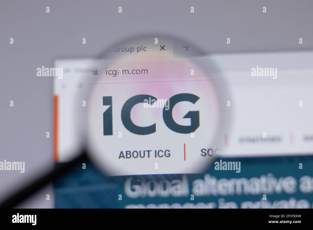 Icg logo -Fotos und -Bildmaterial in hoher Auflösung – Alamy