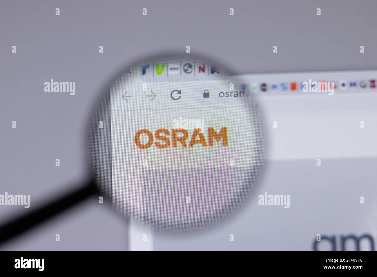 Das logo der firma osram -Fotos und -Bildmaterial in hoher Auflösung ...