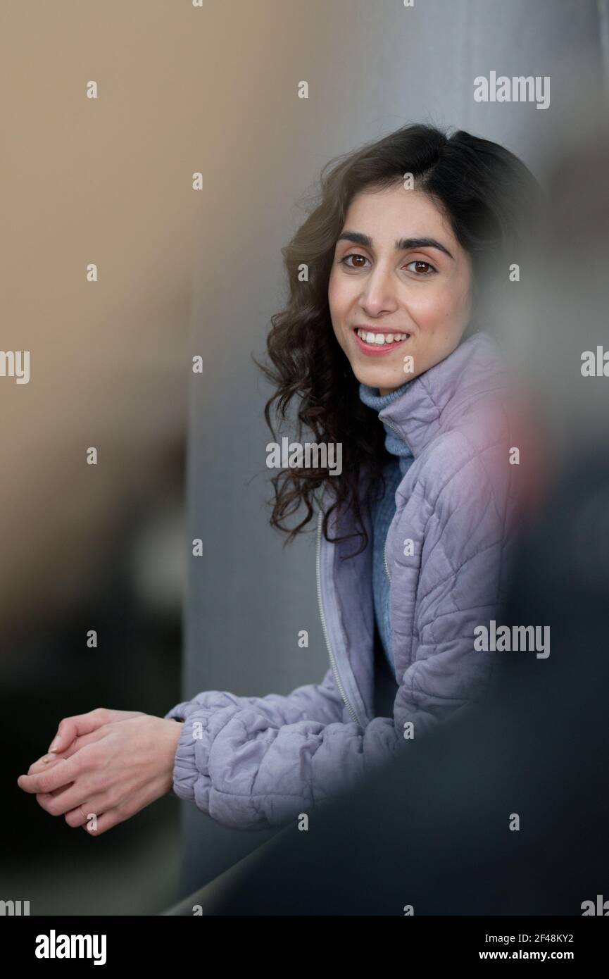 Köln, Deutschland. März 2021, 19th. Schauspielerin Suri Abbassi (in der ...