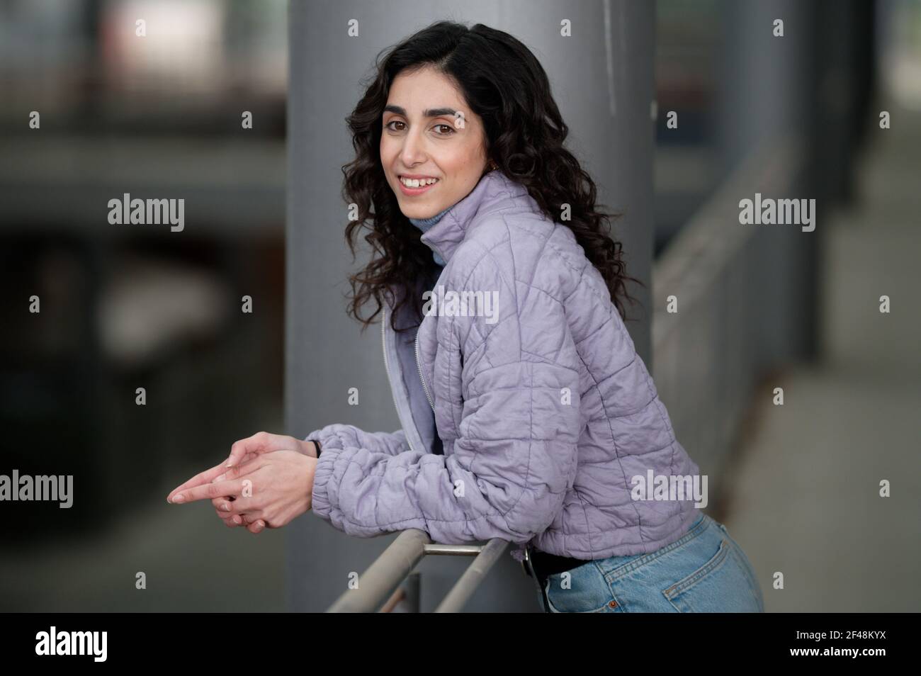 Köln, Deutschland. März 2021, 19th. Schauspielerin Suri Abbassi (in der ...