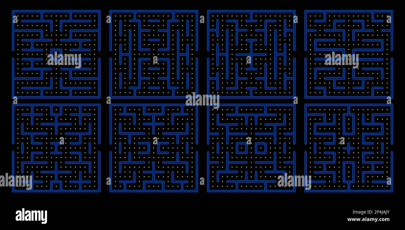 Pacman video game -Fotos und -Bildmaterial in hoher Auflösung – Alamy