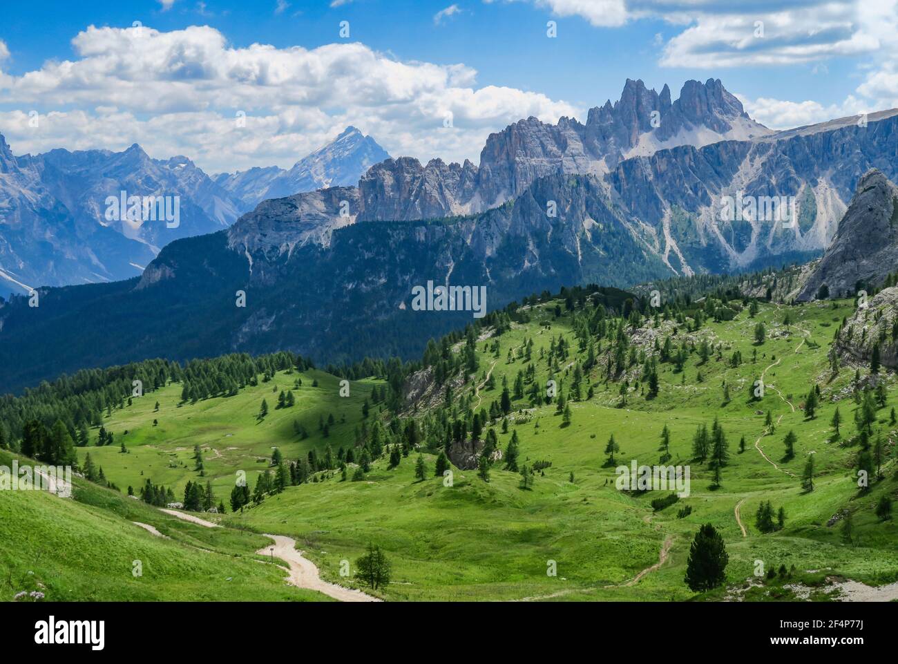 Dolomitenlandschaften, Italienische Alpen, Italien Stockfotografie - Alamy