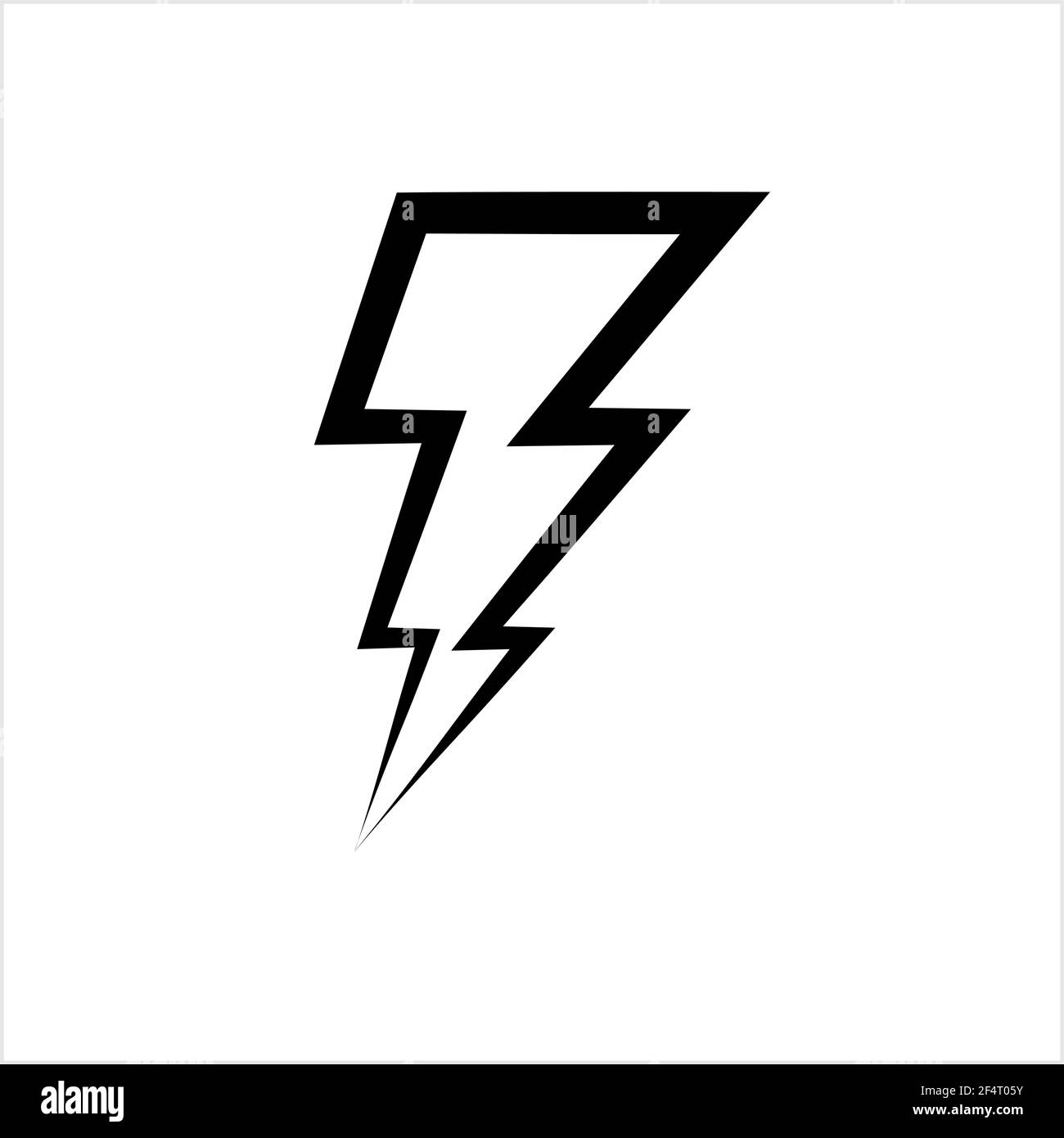 Blitz-Symbol, Himmel Blitz-Symbol Vektor-Kunst Illustration Stock ...