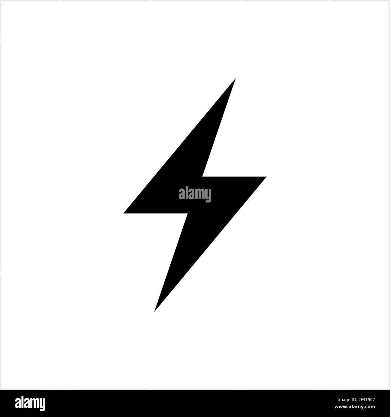 Blitz-Symbol, Himmel Blitz-Symbol Vektor-Kunst Illustration Stock ...