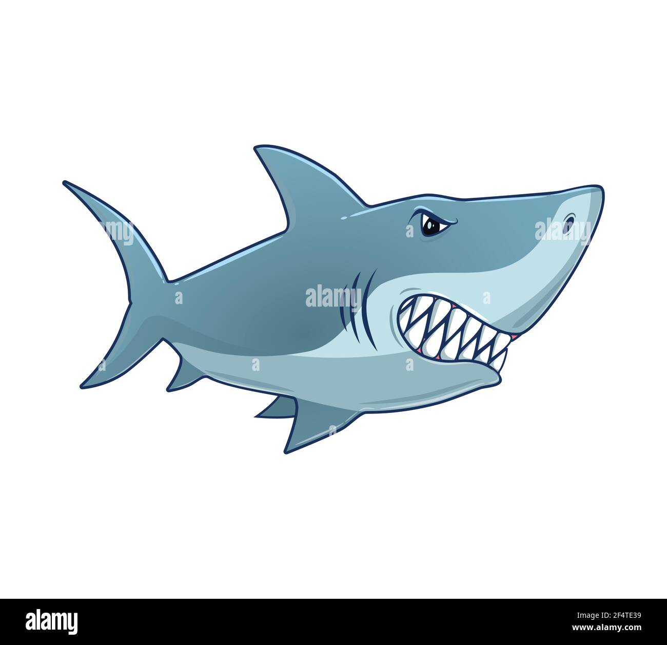 Cartoon hai -Fotos und -Bildmaterial in hoher Auflösung – Alamy