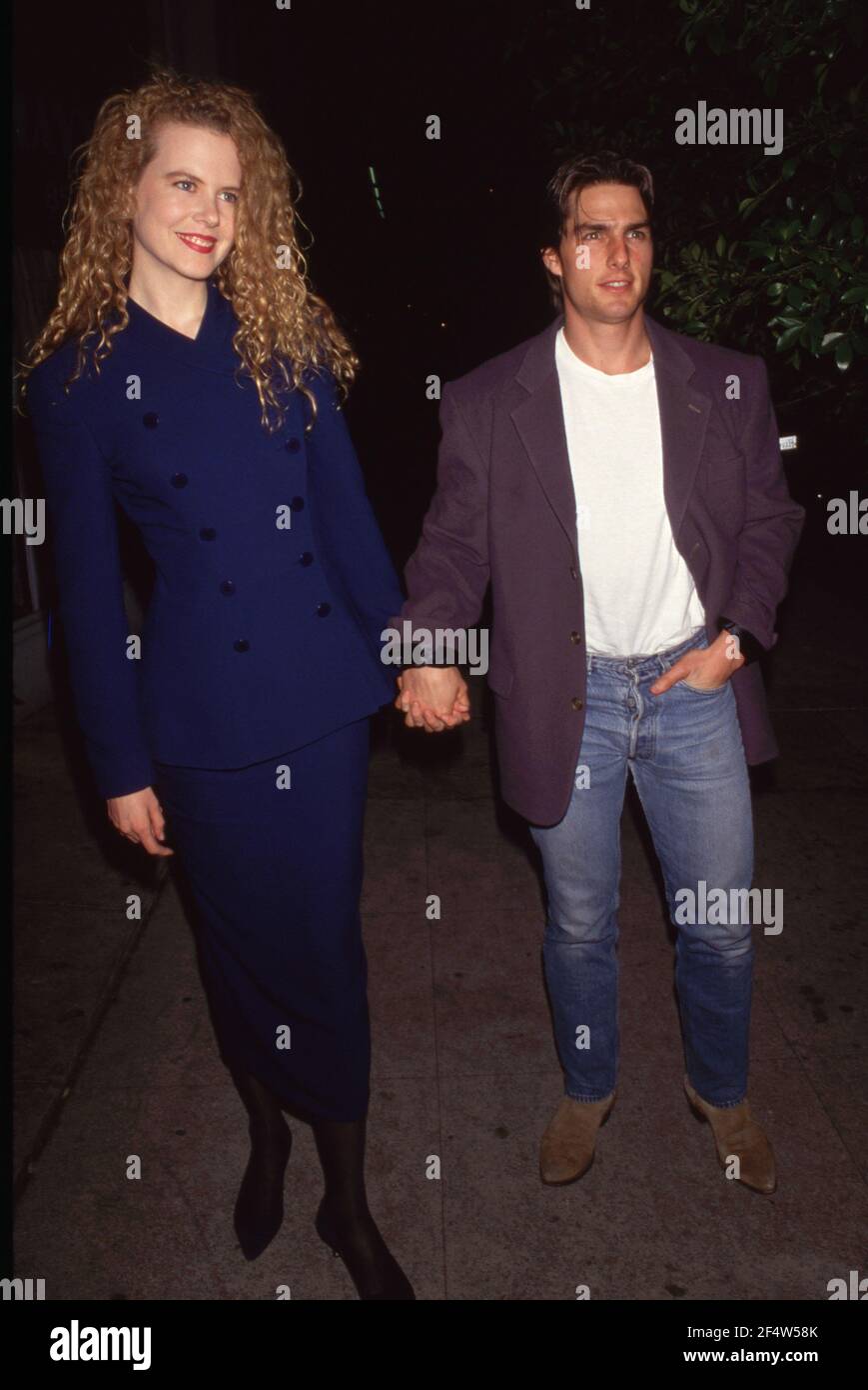 Nicole Kidman und Tom Cruise auf der Herb Ritts Ausstellungseröffnung ...
