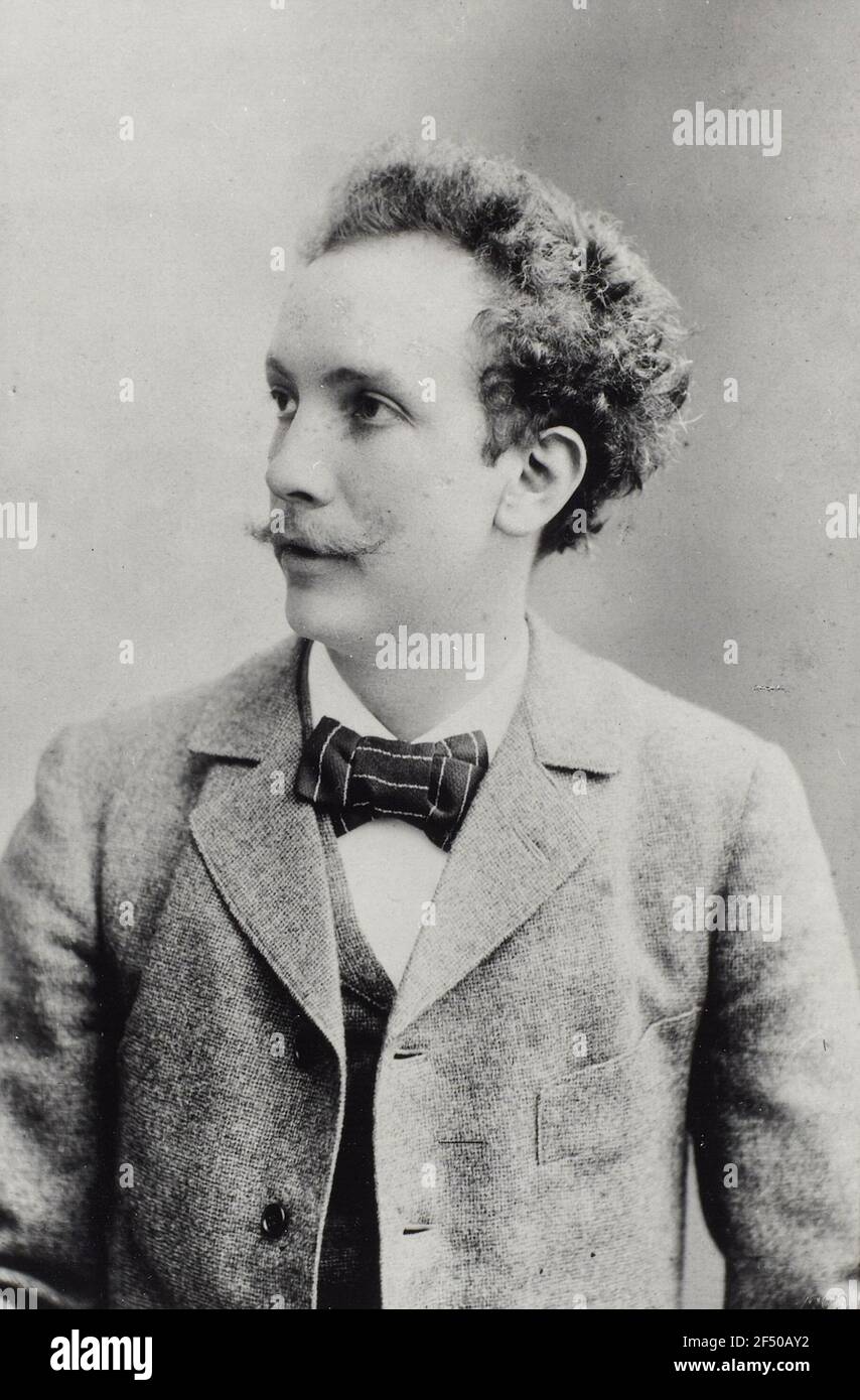 Hip-Portrait Richard Strauss (1864-1949, Komponist, Dirigent ...