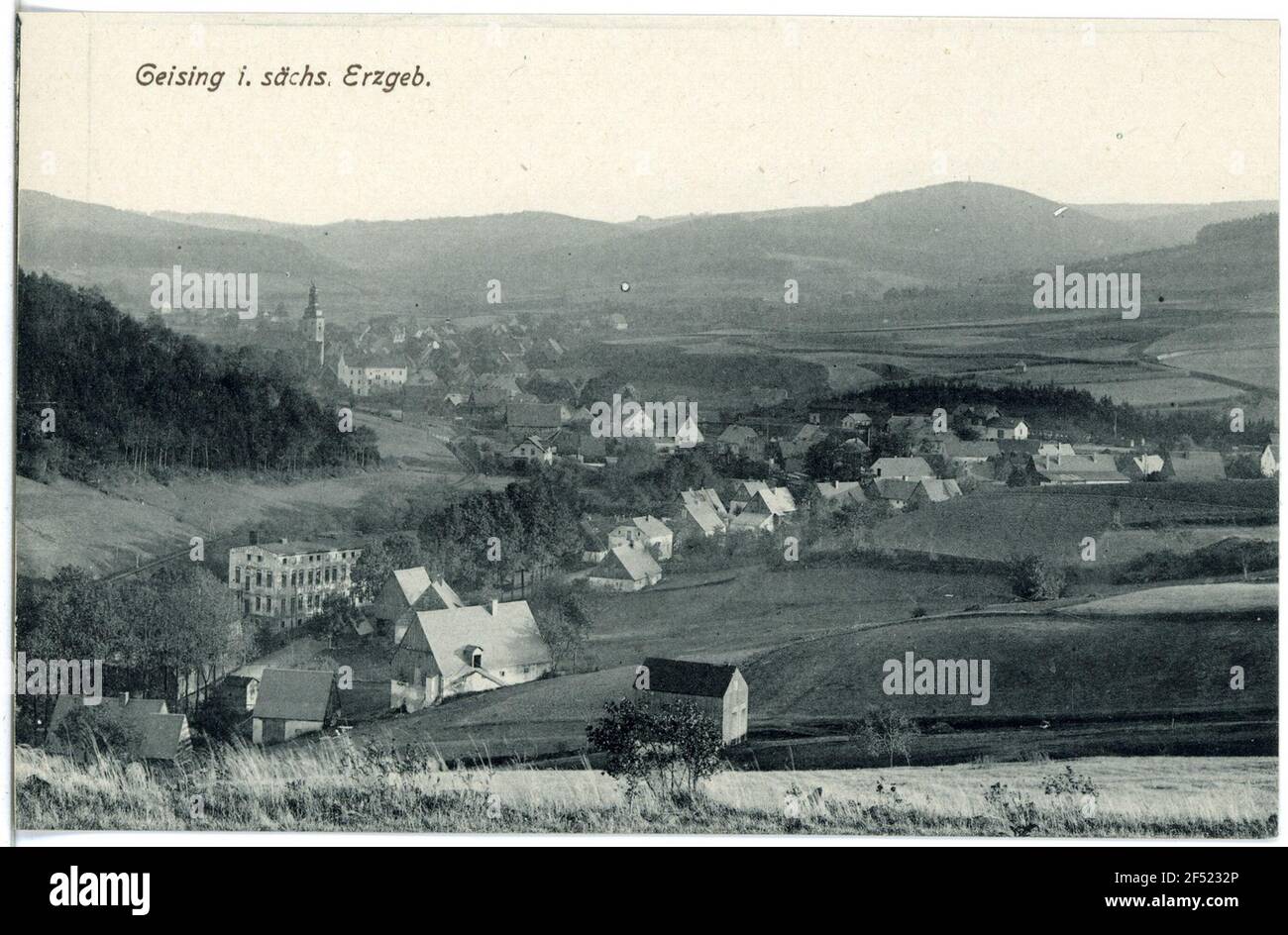 Blick auf geising im erzgebirge -Fotos und -Bildmaterial in hoher ...