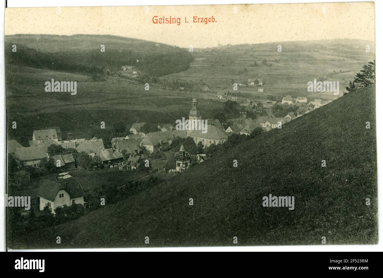 Blick auf geising im erzgebirge -Fotos und -Bildmaterial in hoher ...