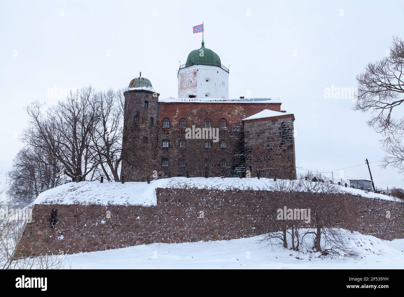 Alte schwedische mittelalterliche burg wyborg -Fotos und -Bildmaterial ...