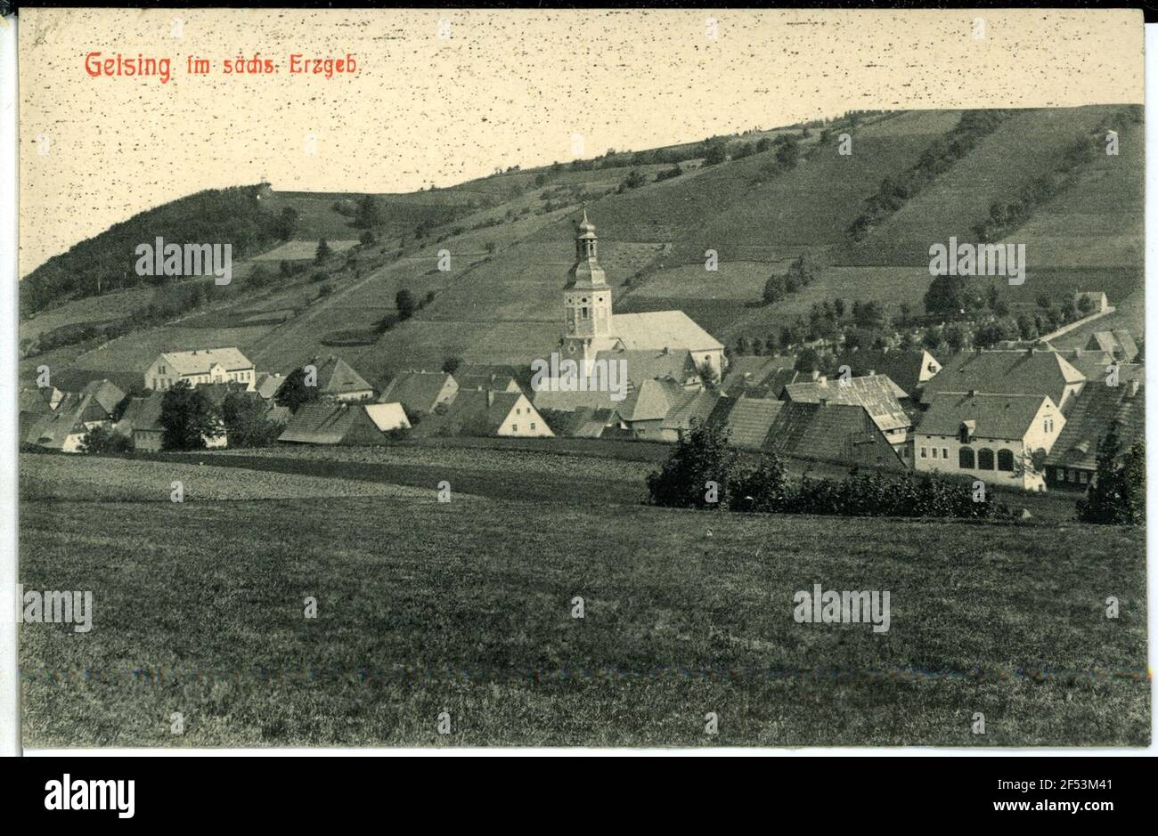 Blick auf geising im erzgebirge -Fotos und -Bildmaterial in hoher ...