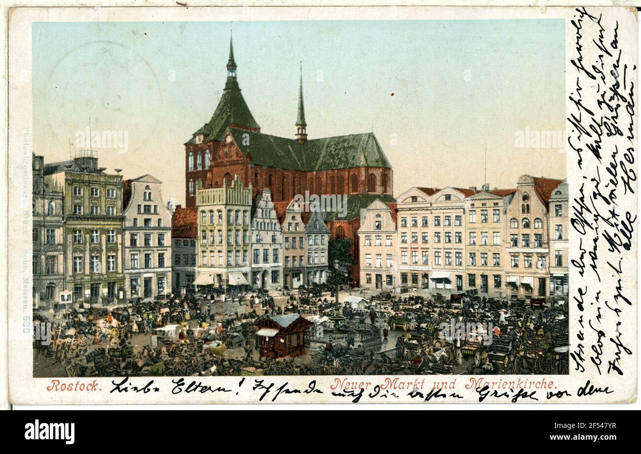 Western pomerania rostock neuer markt -Fotos und -Bildmaterial in hoher ...