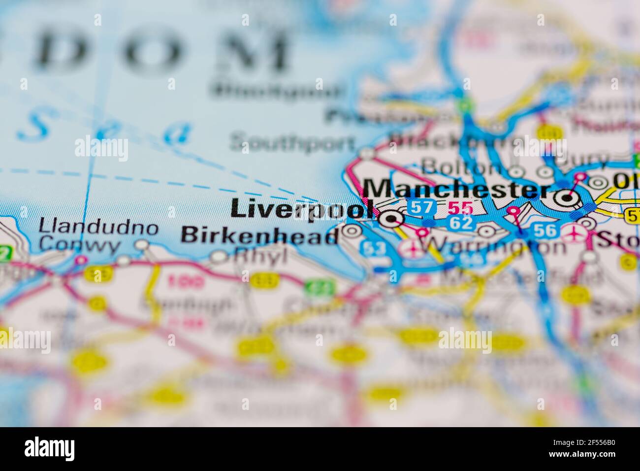 Map of liverpool -Fotos und -Bildmaterial in hoher Auflösung – Alamy