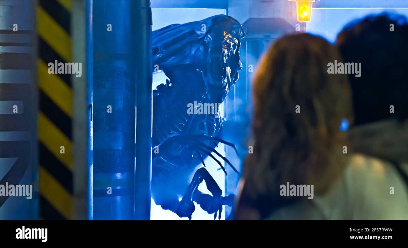 USA. Sigourney Weaver und Carrie Henn in einer Szene aus dem (C ...