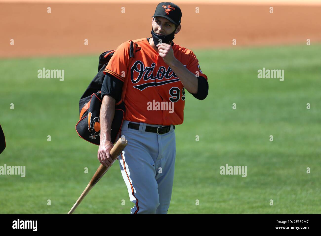 16. März 2021 Port Charlotte: Baltimore Orioles erster Baseman Ryan ...
