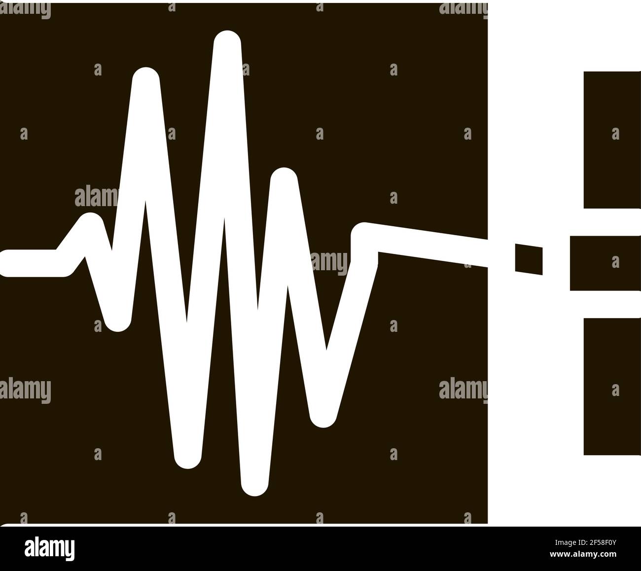 Symbol für die Messung der richterskala Vektorgrafik Stock-Vektorgrafik ...