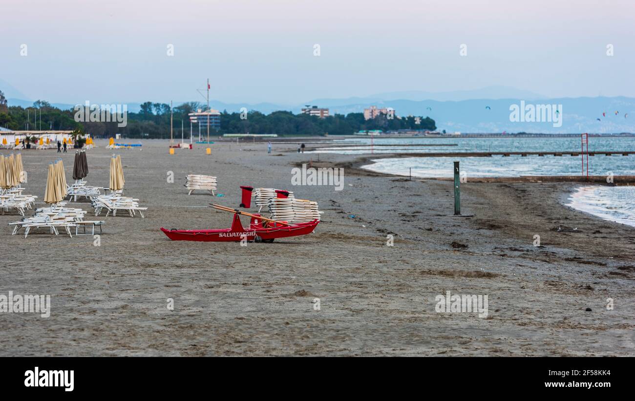 Italien Grado Strand Stockfotos und -bilder Kaufen - Alamy