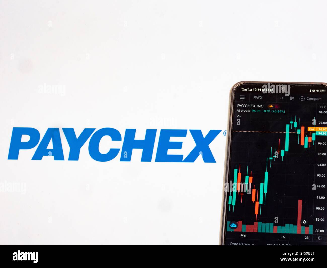 Logo paychex -Fotos und -Bildmaterial in hoher Auflösung – Alamy