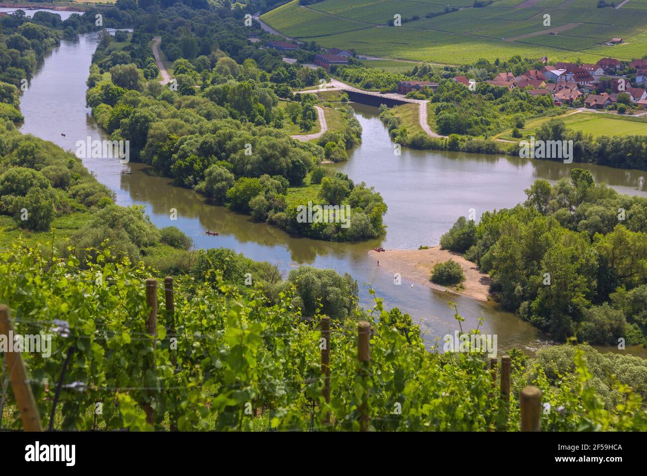 Weinberge und der fluss main -Fotos und -Bildmaterial in hoher ...