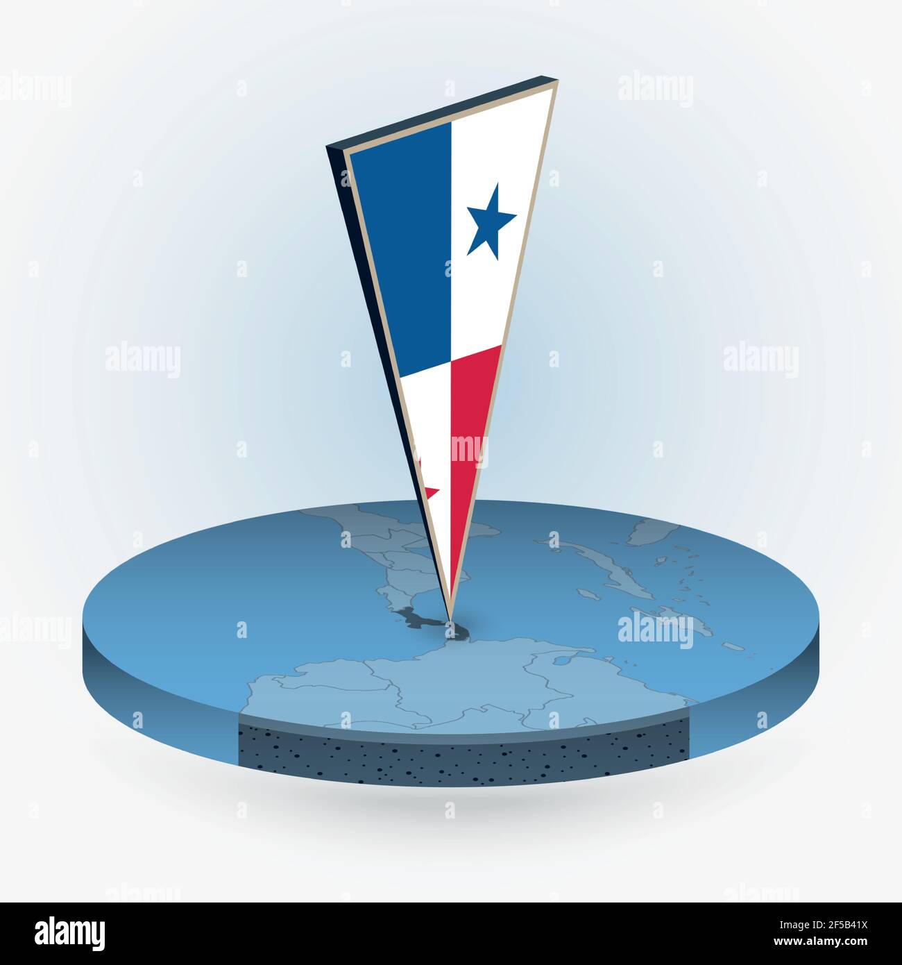 Bandera de panama vector -Fotos und -Bildmaterial in hoher Auflösung – Alamy