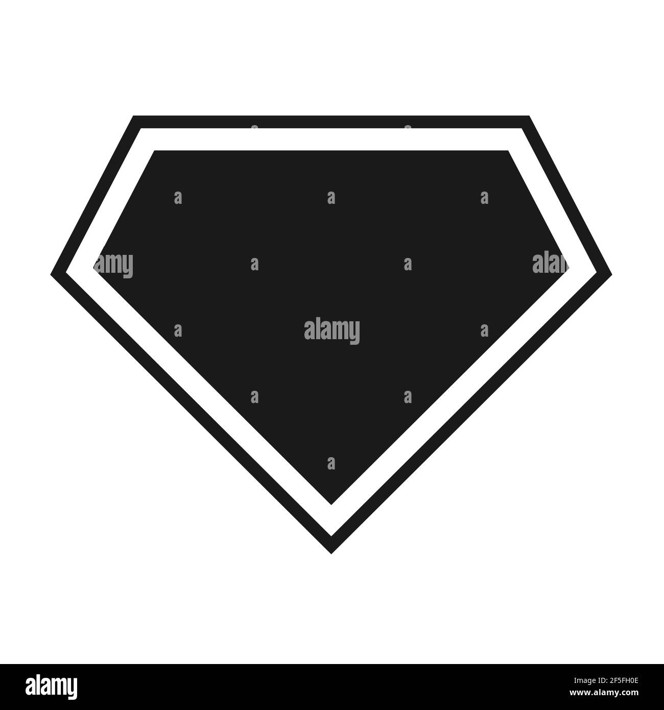 Superhelden schild logo Stock-Vektorgrafiken kaufen - Seite 2 - Alamy