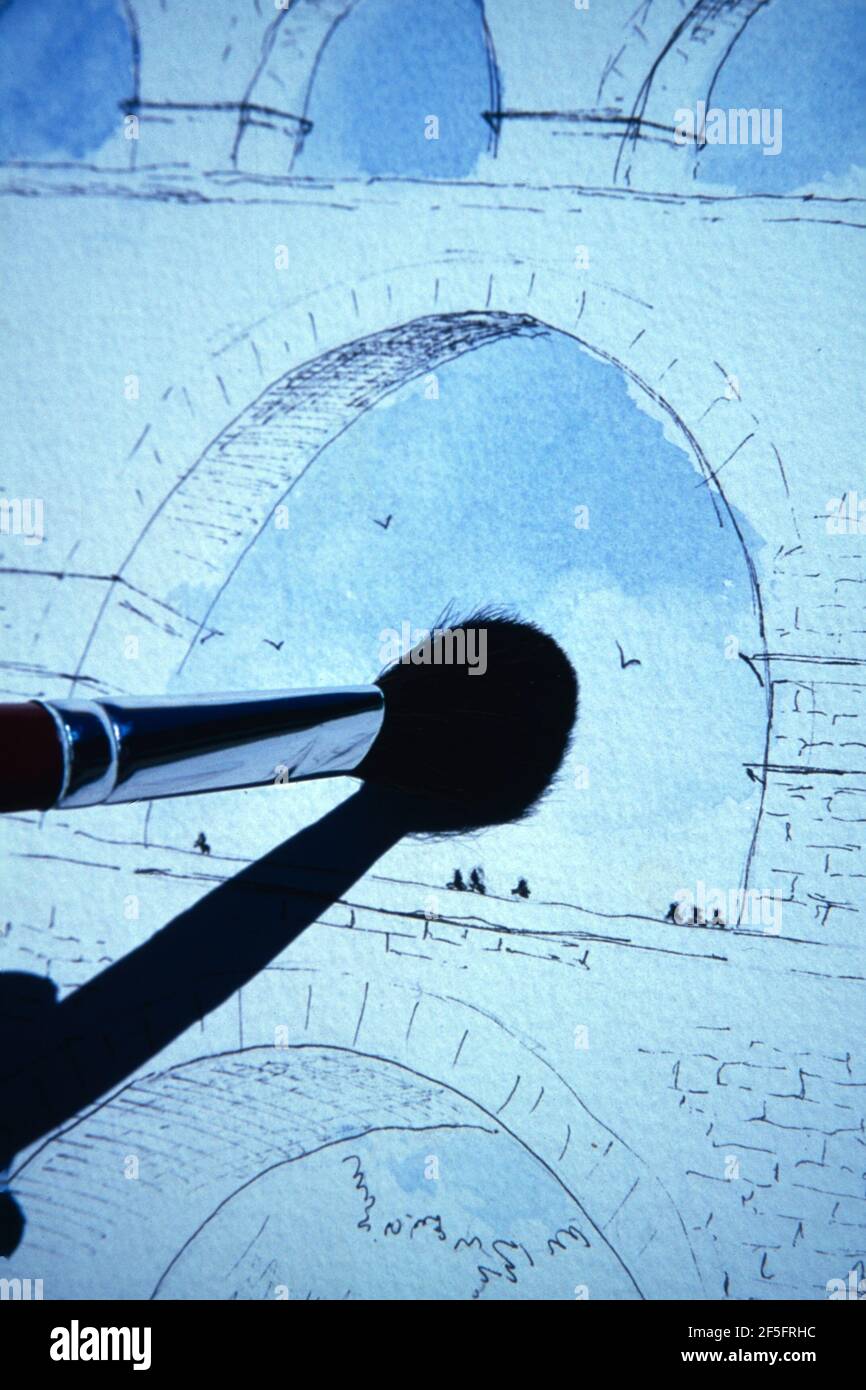 Nahaufnahme pinsel -Fotos und -Bildmaterial in hoher Auflösung – Alamy