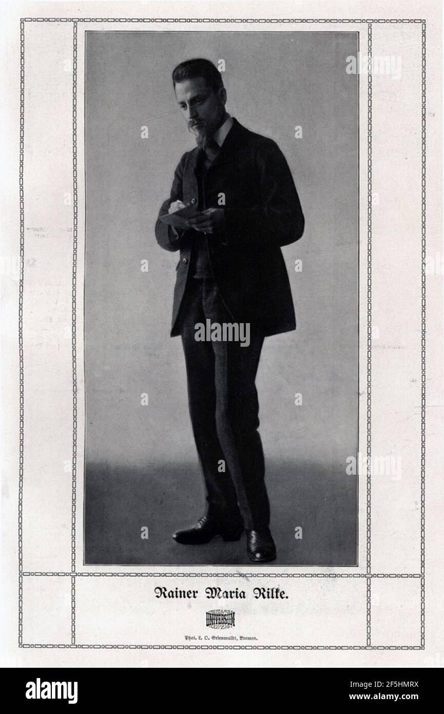 Rainer maria -Fotos und -Bildmaterial in hoher Auflösung – Alamy